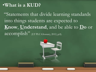 Creating a kud ppt (with fine arts examples) | PPTX