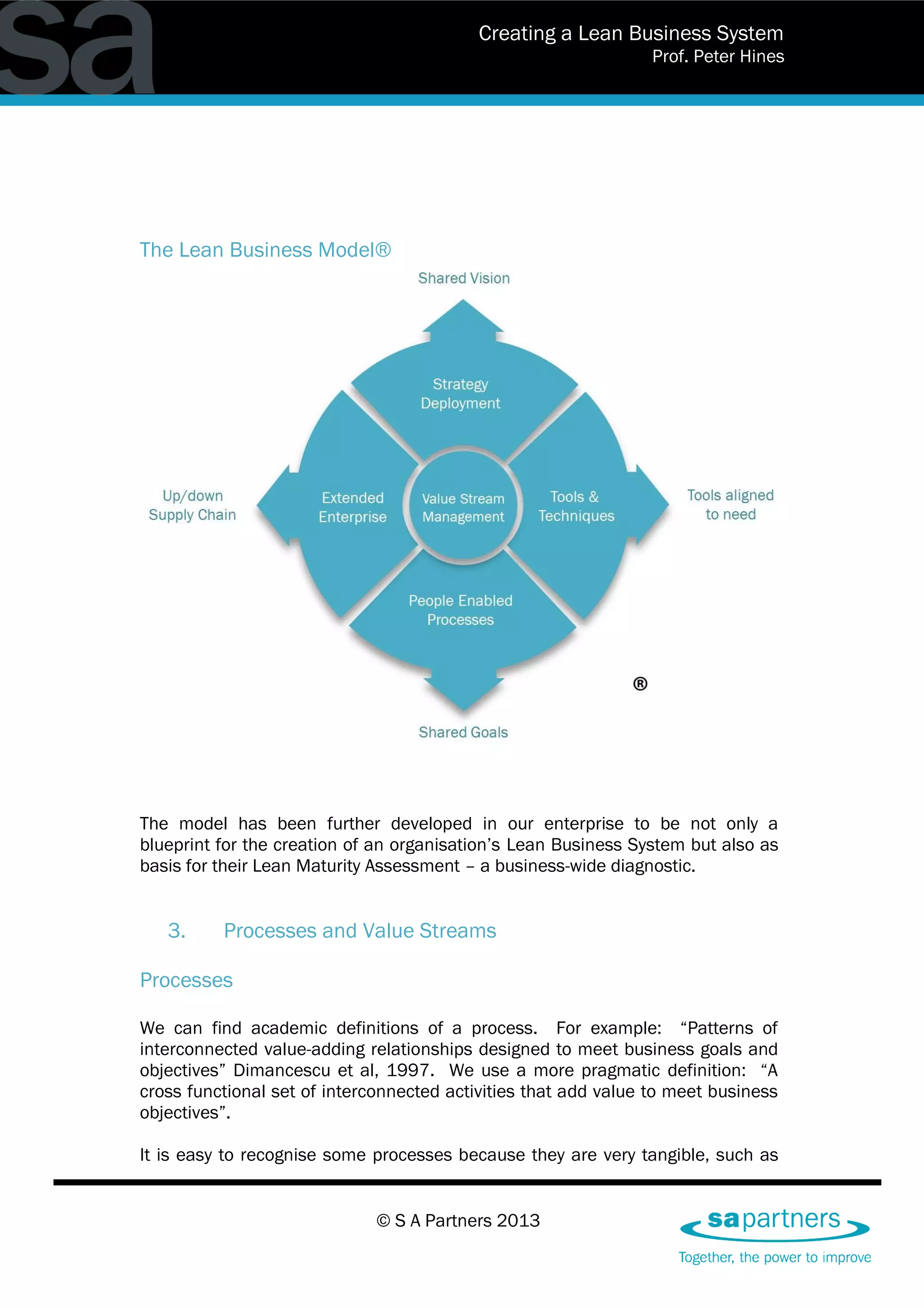 Creating a Lean Business System white paper | PDF
