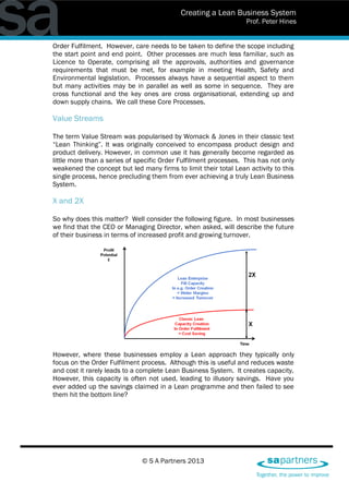 Creating a Lean Business System white paper | PDF