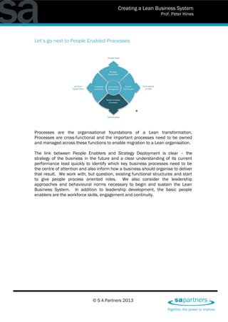 Creating a Lean Business System white paper | PDF