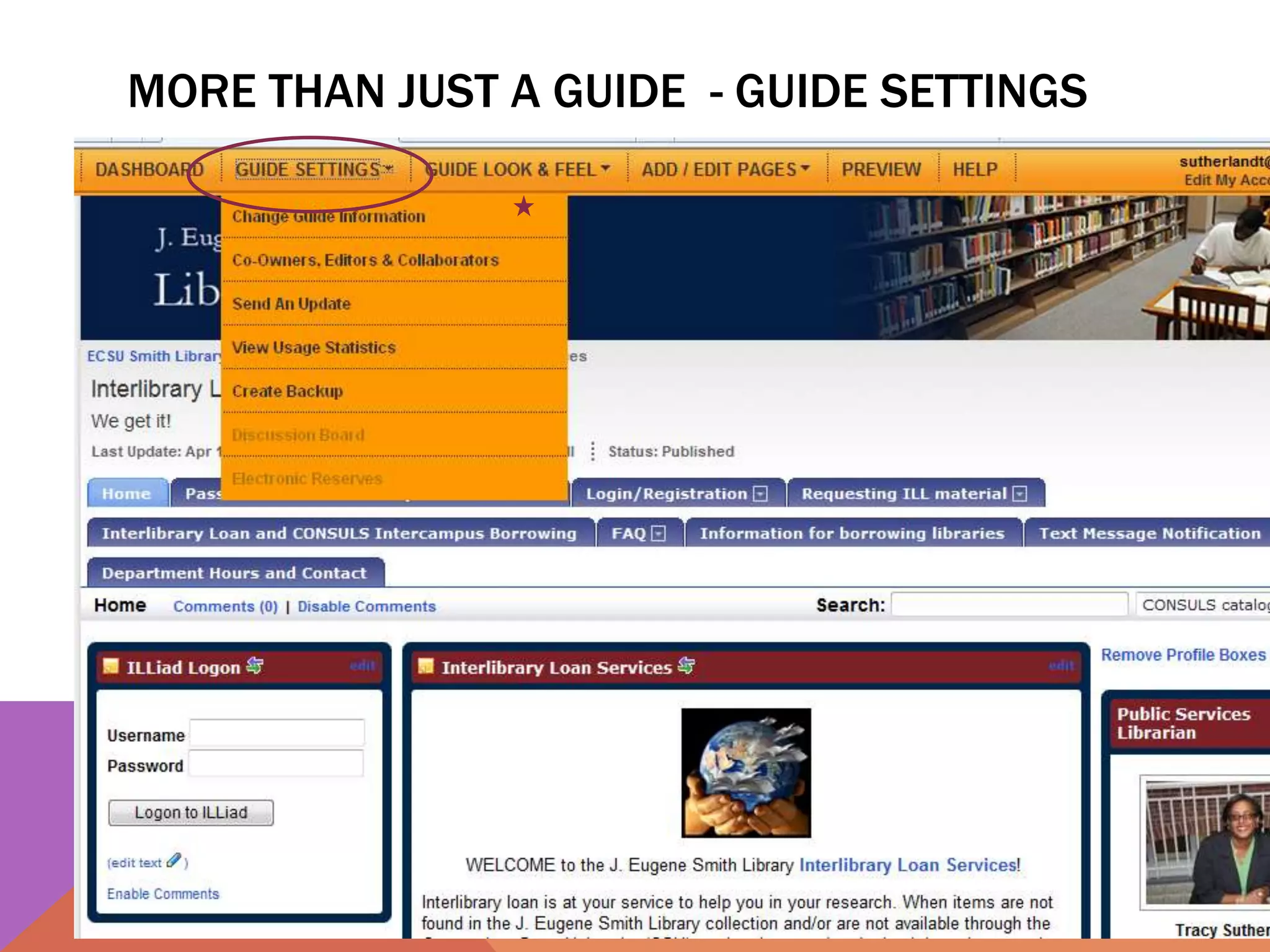 Creating a libguide for interlibrary loan | PPTX