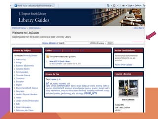 Creating a libguide for interlibrary loan | PPTX