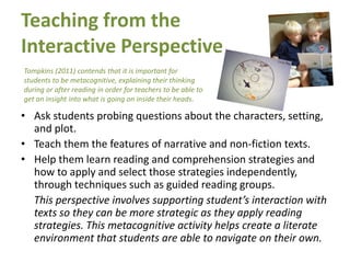 Creating a literate environment parent | PPT