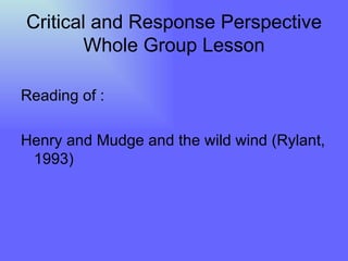 Creating a literature environment | PPT