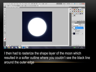 Creating a moon | PPTX