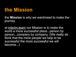 Creating a MOST (Mission Objective Strategy Tactics) strategic ...