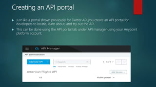 Creating a mule project with raml and api | PPT