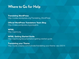 Creating a multilingual site with WPML | PDF
