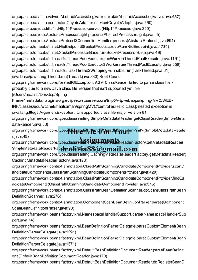 Creating a MVC application hello world using tomcat 90 keep.pdf