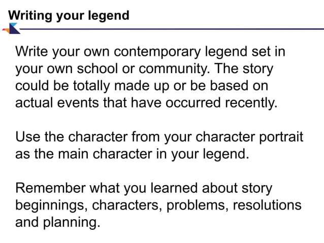 Creating a Myth Day In Classroom Activity | PPT