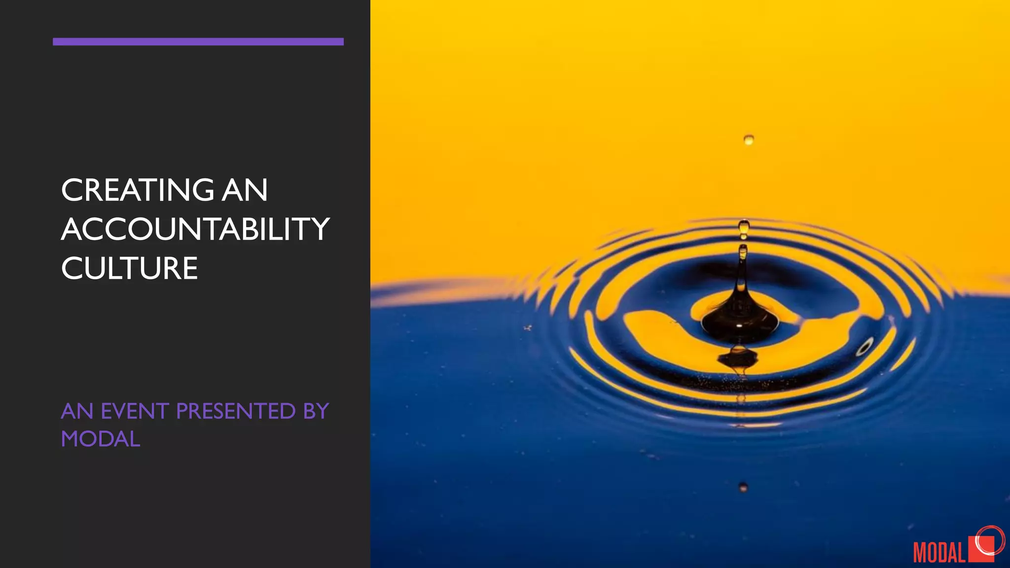 Creating an accountability culture | PPT