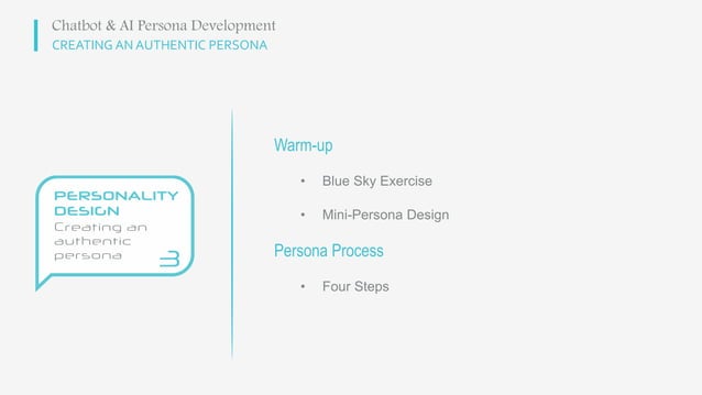 Creating an AI Chat Bot PERSONA | PPTX | Internet for Beginners | Internet