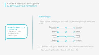 Creating an AI Chat Bot PERSONA | PPTX | Internet for Beginners | Internet