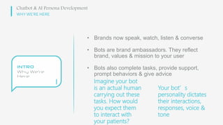 Creating an AI Chat Bot PERSONA | PPTX | Internet for Beginners | Internet