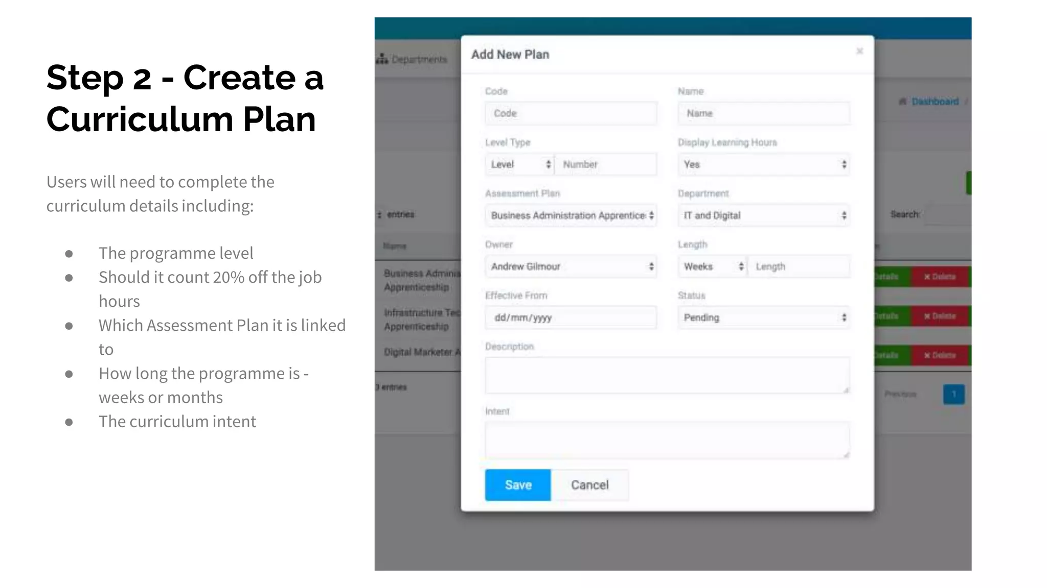 Creating an apprenticeship curriculum plan in 10 steps | PPT