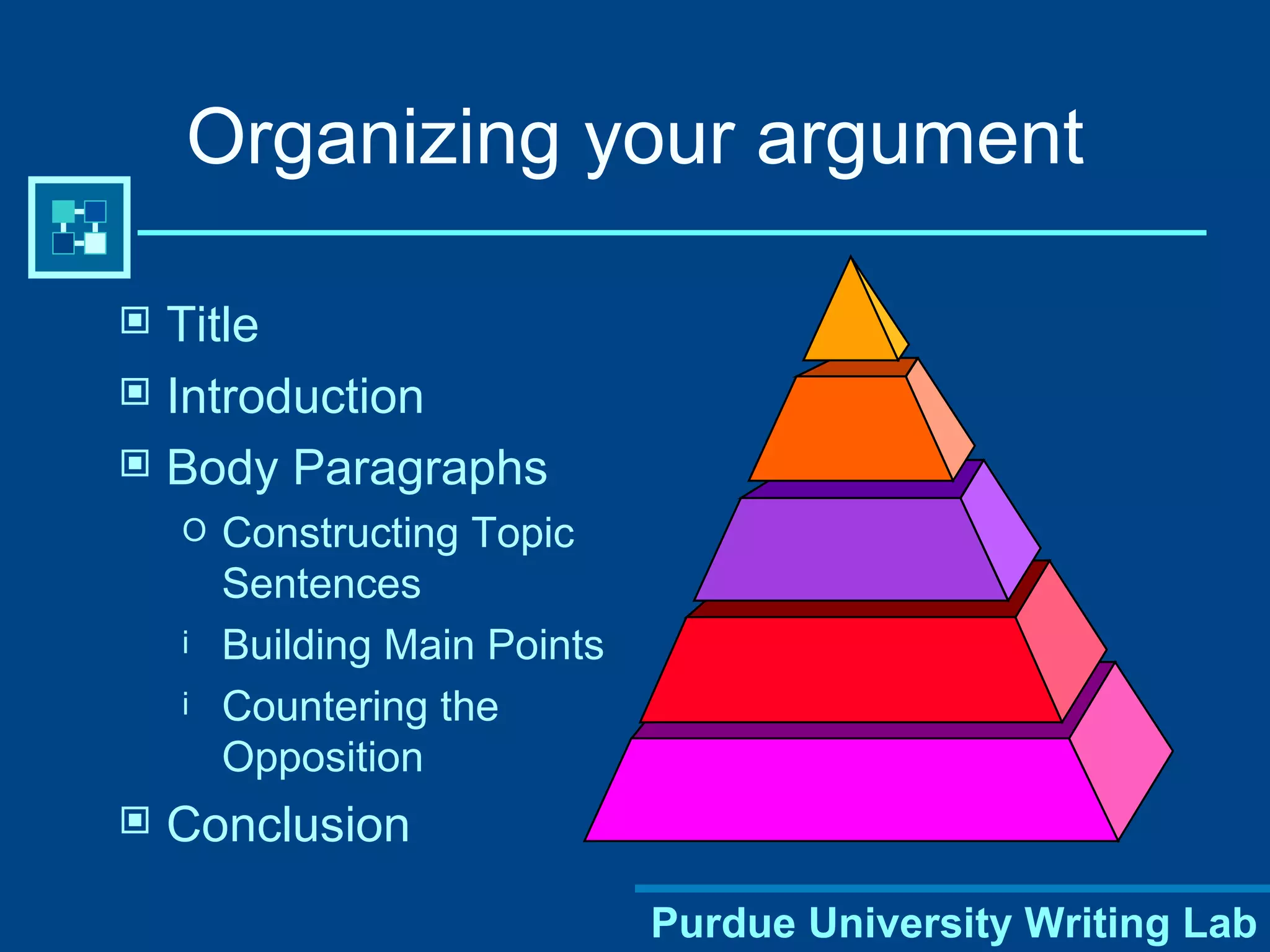 Creating an argument | PPT
