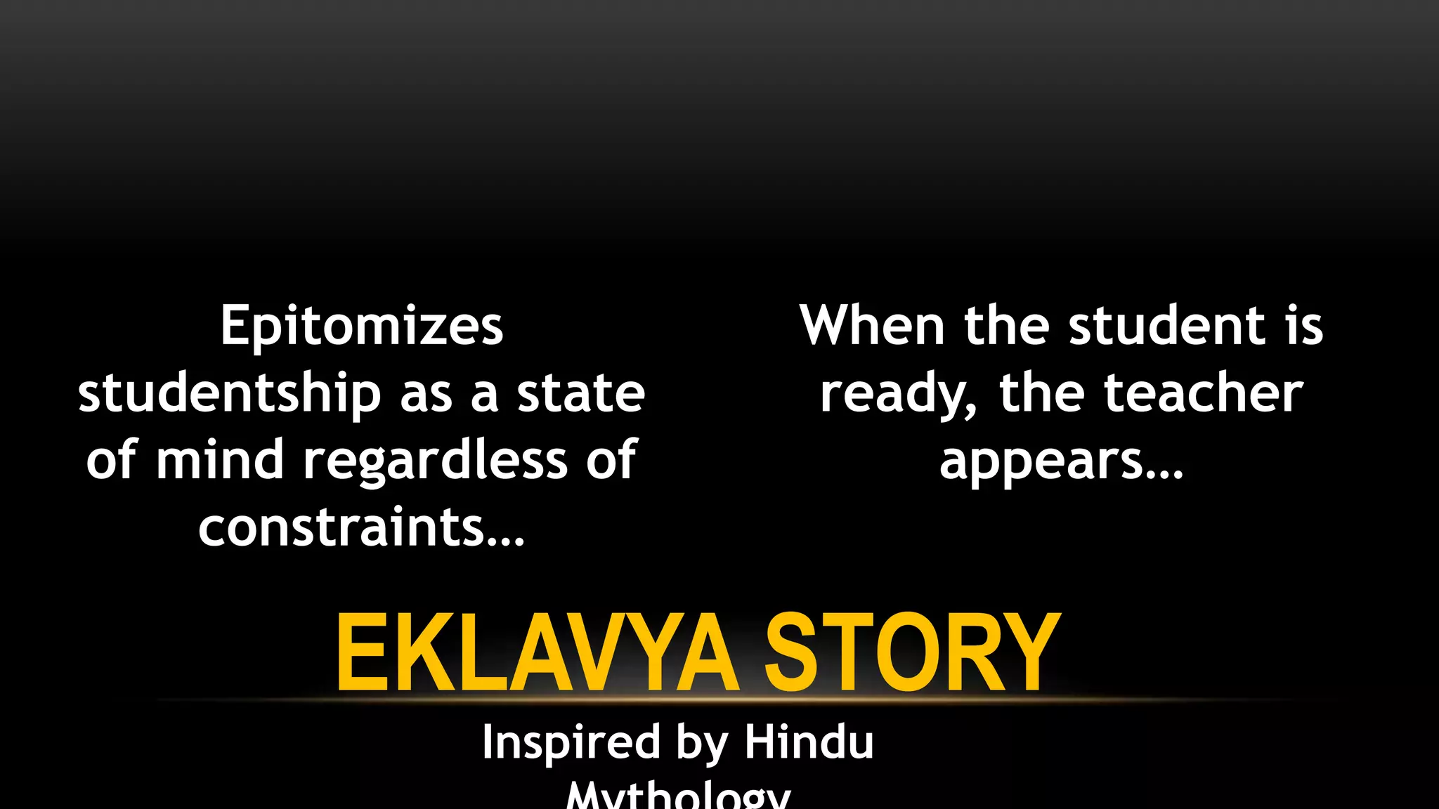 Creating an aspirational learning mindset | PPTX