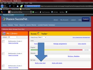 Creating An Assessment On Pearson Successnet | PPT