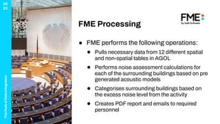 Creating an Automated Mobile Noise Assessment Service with FME | PDF | Business | Business and ...