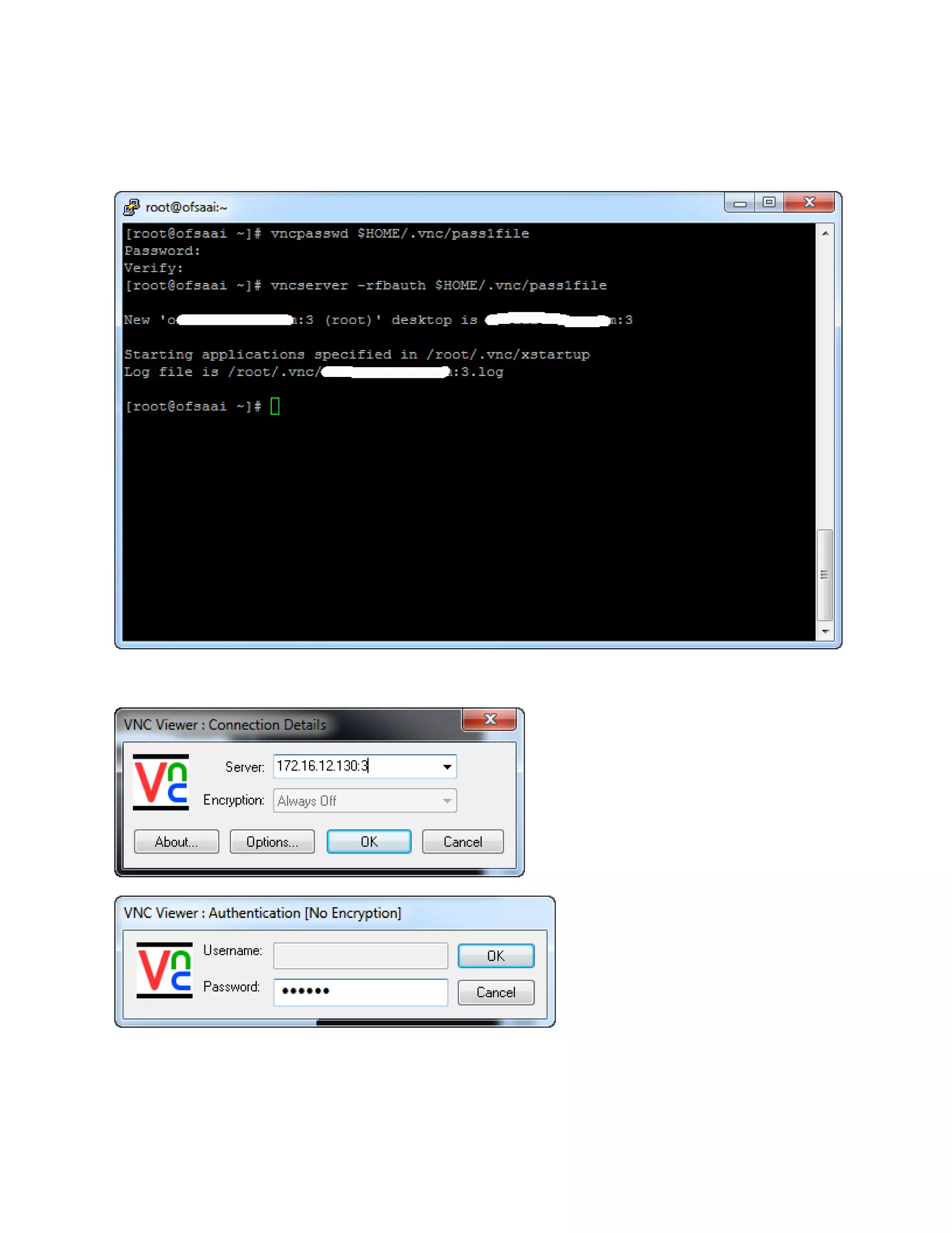 Creating and configuring vnc sessions | PDF