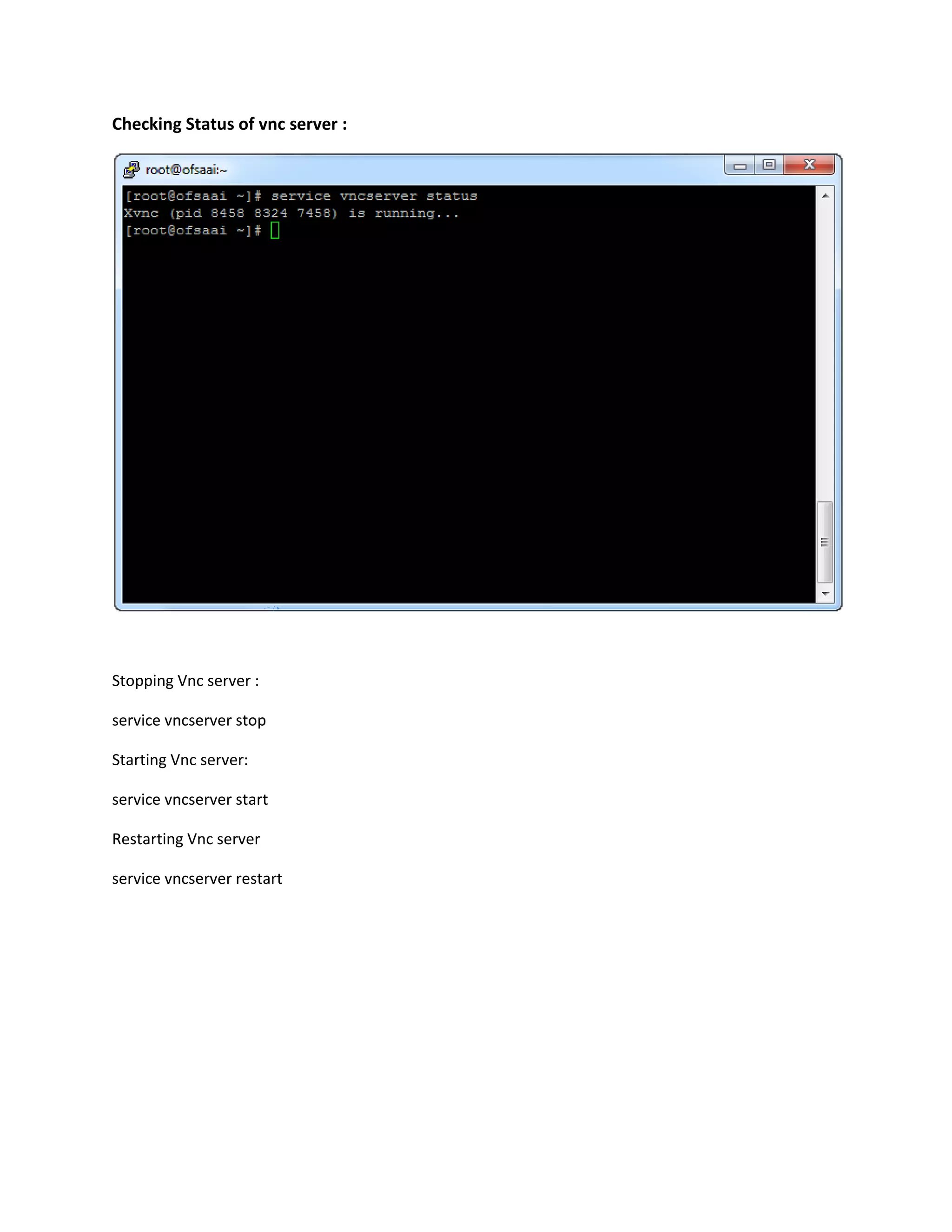 Creating and configuring vnc sessions | PDF