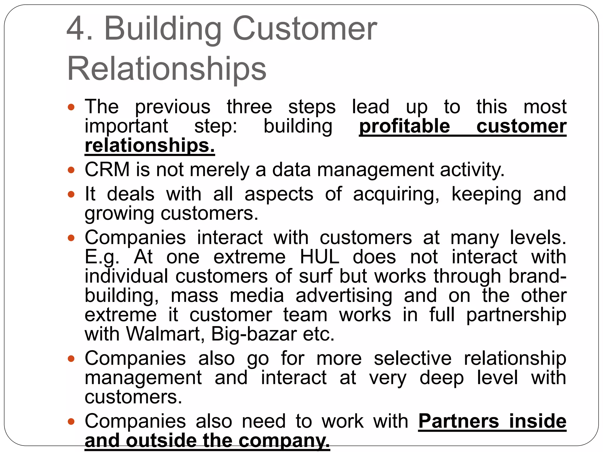 Creating and delivering customer value | PPTX