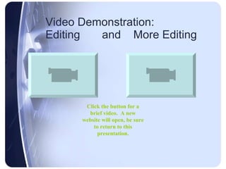 Creating and editing a database | PPT