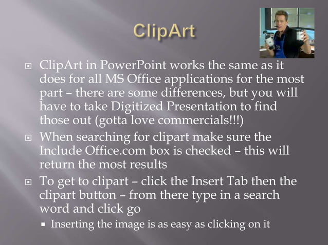 Creating and editing a presentation with clipart 2 | PPT