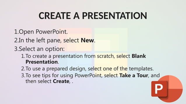 CREATING AND FORMATTING.pptx CREATING AND FORMATTING.pptx