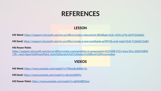 CREATING AND FORMATTING.pptx CREATING AND FORMATTING.pptx