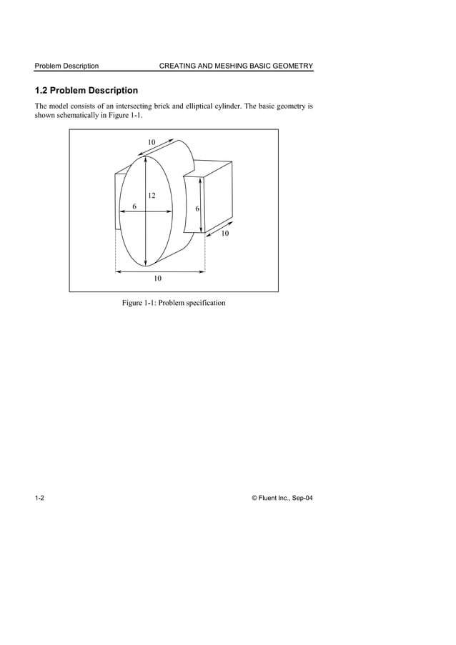 Creating and meshing_basic_geometry | PDF | Graphics Software | Computer Software and Applications