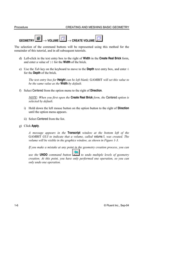 Creating and meshing_basic_geometry | PDF | Graphics Software | Computer Software and Applications