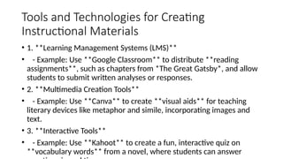 Creating and Utilizing High-Quality Instructional Materials.pptx