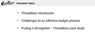 Creatingan effectivebudget | PPT