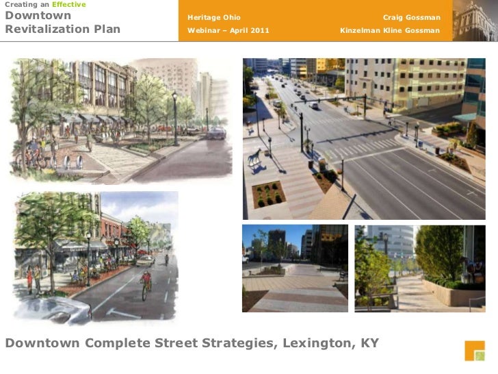 Creating an Effective Downtown Revitalization Plan
