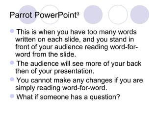 Creating an effective power point | PPT | Desktop Publishing | Computer ...