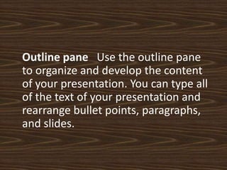 Creating an effective presentation | PPT