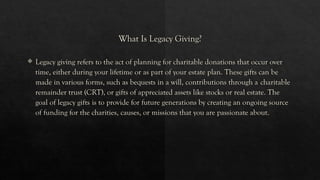Creating an Enduring Charitable Legacy.pptx