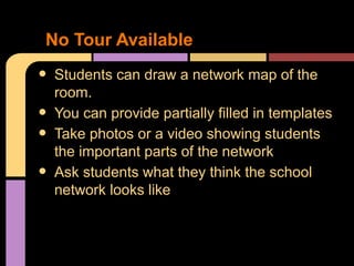 Creating a network diagram | PPT