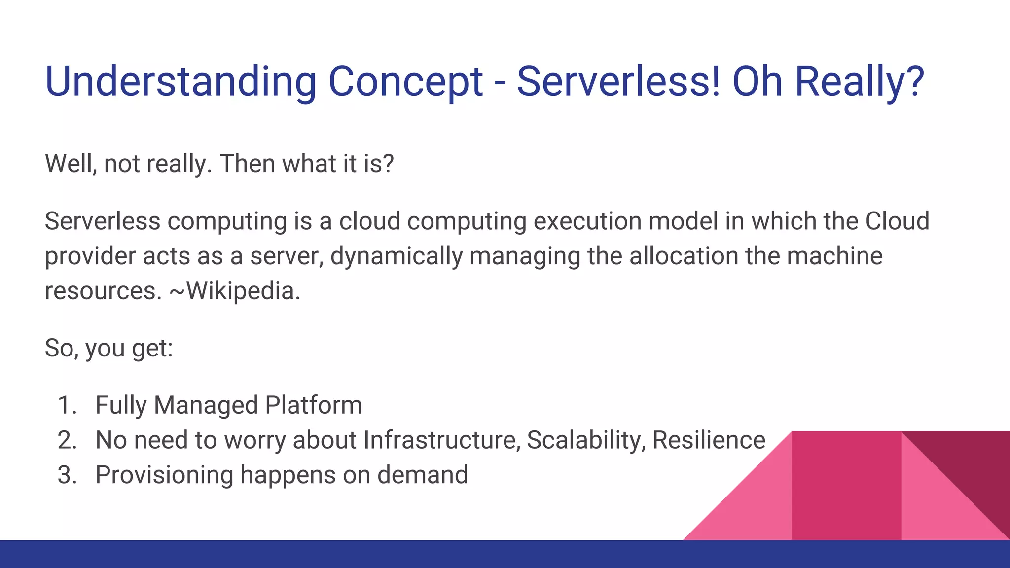 Creating Angular Apps With Serverless Backend Ppt