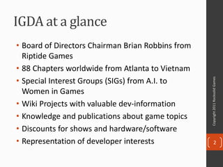 Creating an igda chapter in Malta | PDF | Non-Profit Organizations ...