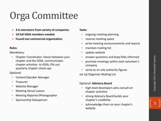 Creating an igda chapter in Malta | PDF | Non-Profit Organizations ...