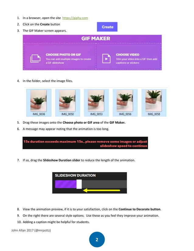 Creating animated GIFs | PDF