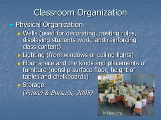 Creating an inclusive classroom finish | PPTX