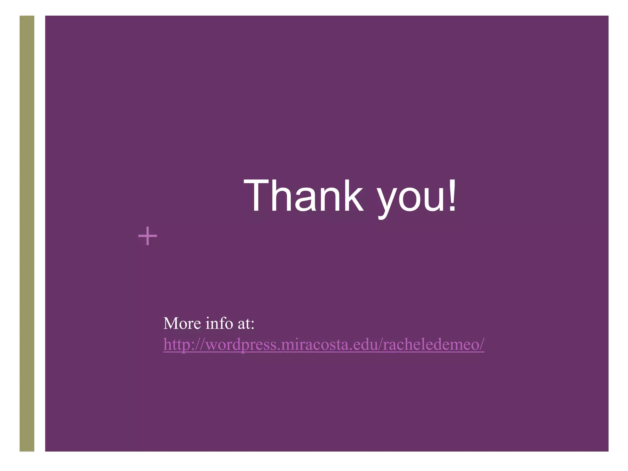 Creating an interactive syllabus | PPTX