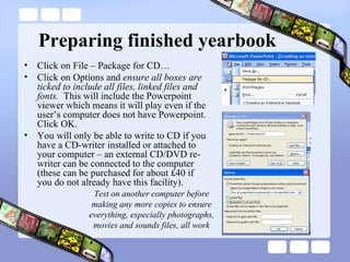Creating An Interactive Yearbook | PPT