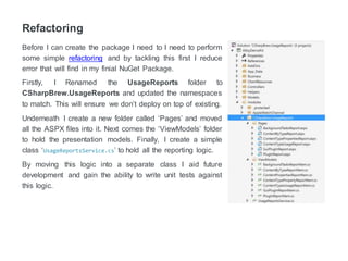 Creating an nuget package for EPiServer | PPT