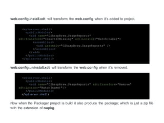 Creating an nuget package for EPiServer | PPT