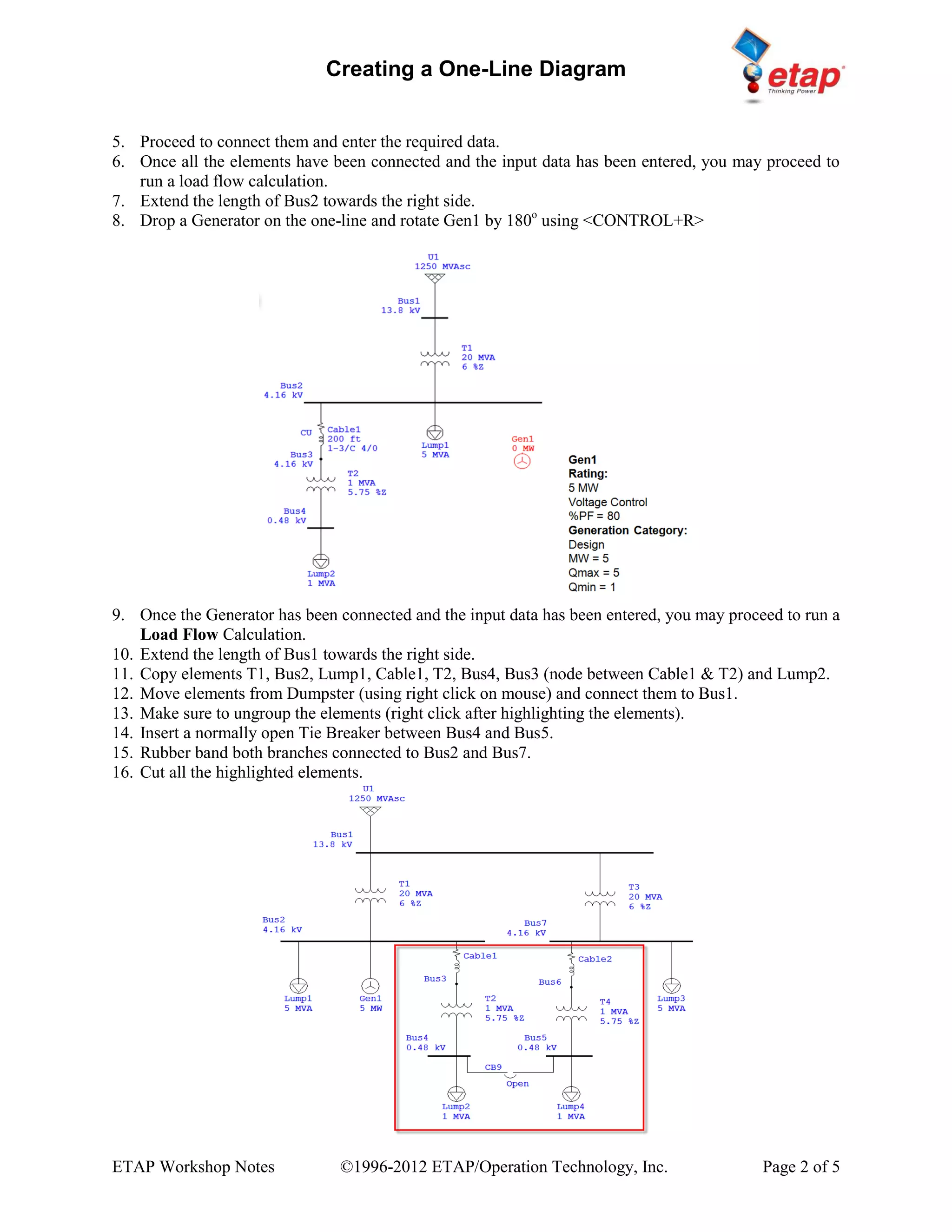 ETAP - Creating an old | PDF