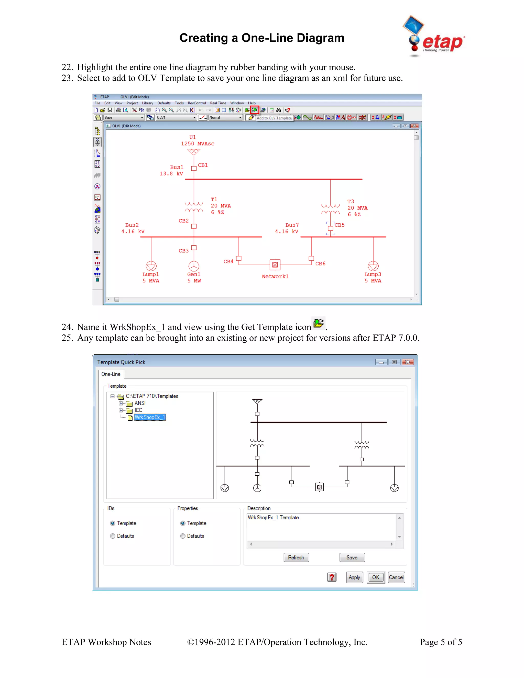 ETAP - Creating an old | PDF
